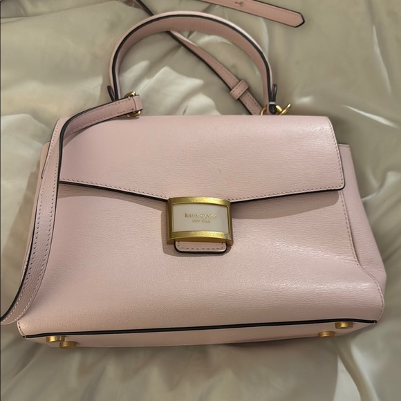 kate spade | Bags | Kate Spade Pink Satchel With Gold Accents | Poshmark